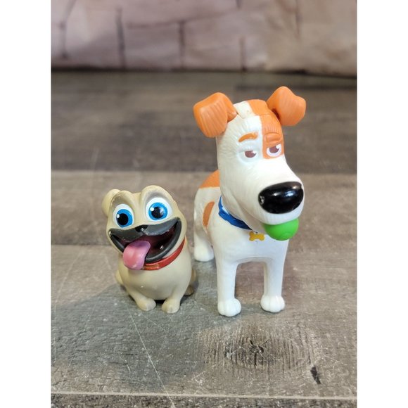 McDonald's | Toys | Secret Life Of Pets Max Mel Pug Dog Mcdonalds Toy ...